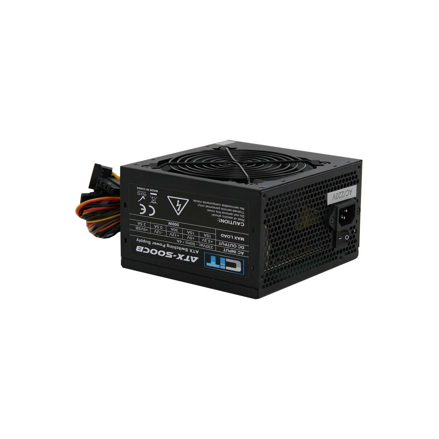 پاور استوک سی آی تی 500 وات مدل CIT 500W – پالس پی سی