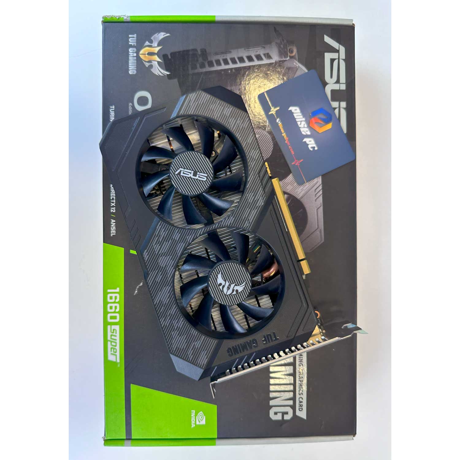 کارت گرافیک استوک ایسوس مدل Asus 1660 Super Tuf Gaming – پالس پی سی
